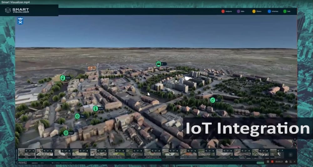 Smart Visualizer: En Plattform för 3D-Visualisering och Dataintegration